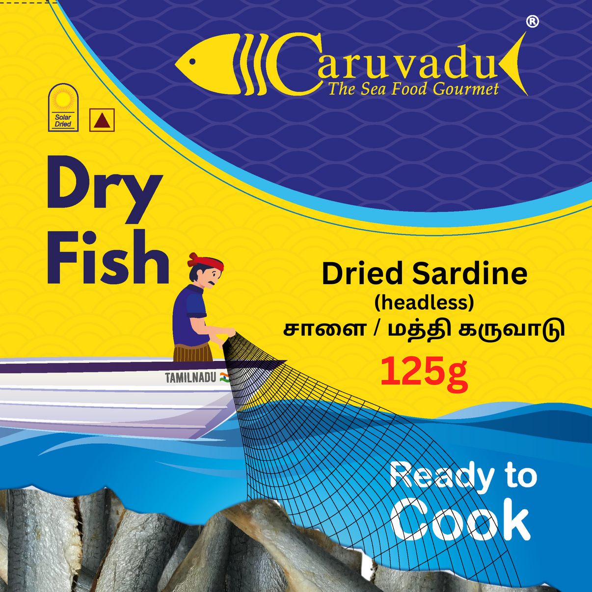 Dry Headless Sardine - A Healthy, Natural Seafood – CARUVADU